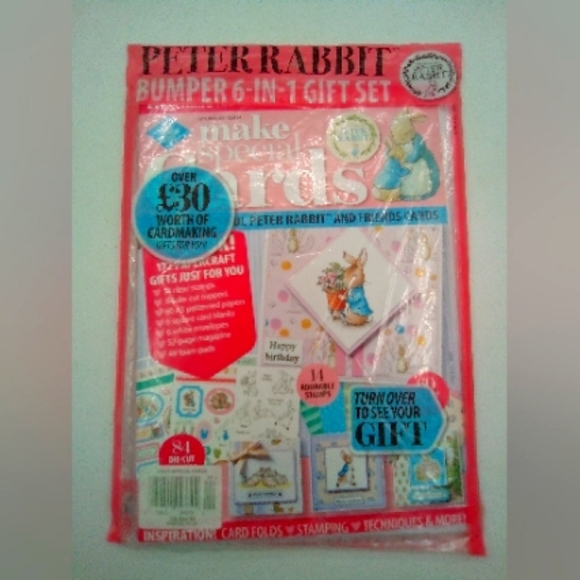 Design | Peter Rabbit Bumper 6 In 1 Gift Set Makes Special Cards Issue ...